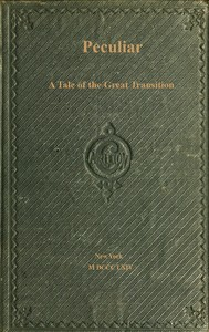 Download book Peculiar A Tale of the Great Transition PDF - Noor Library