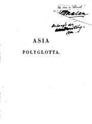 Download book Asia Polyglotta PDF - Noor Library
