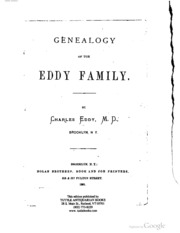 Download book Genealogy Of The Eddy Family PDF - Noor Library